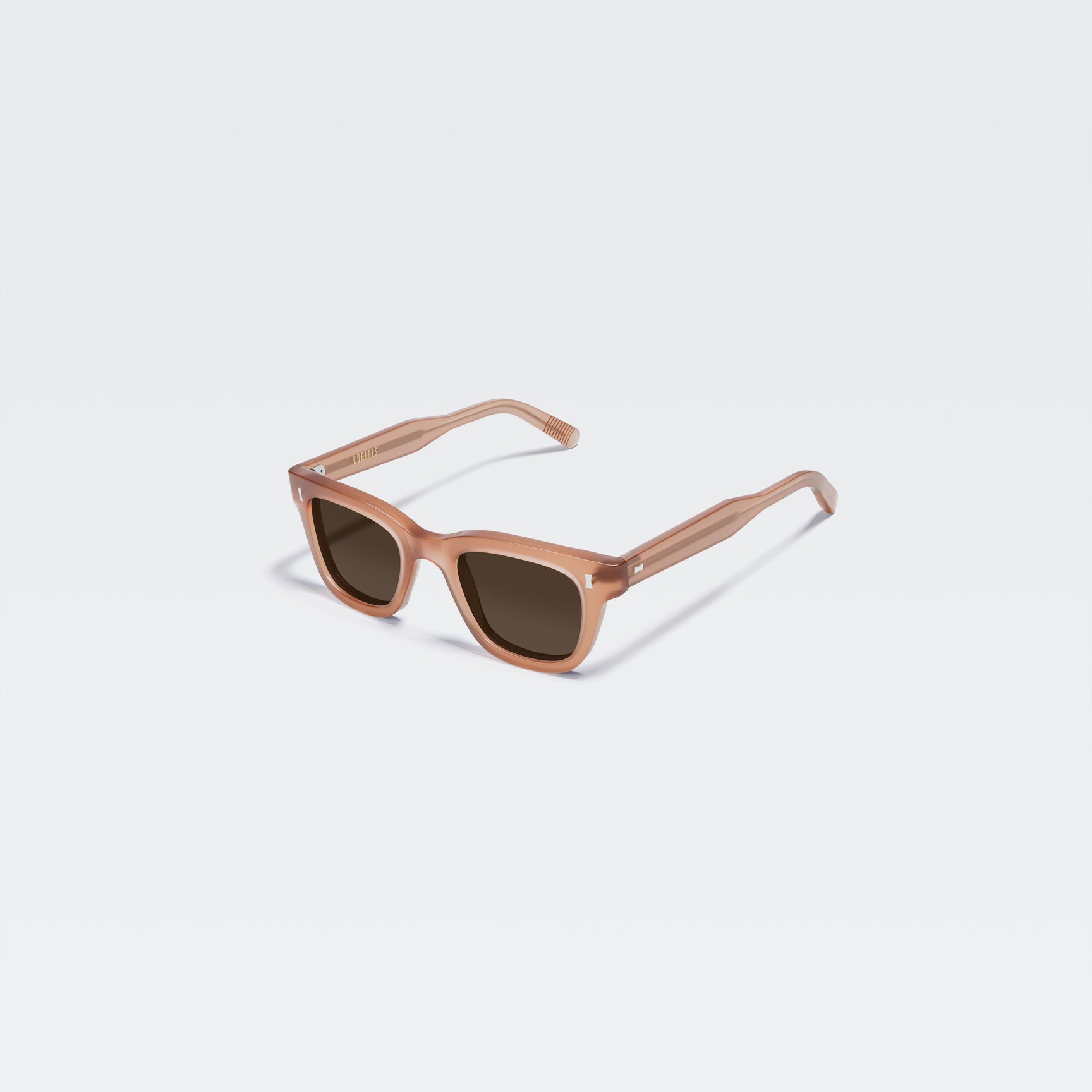 Ampton Bold: Thick acetate square sunglasses | Cubitts | Cubitts