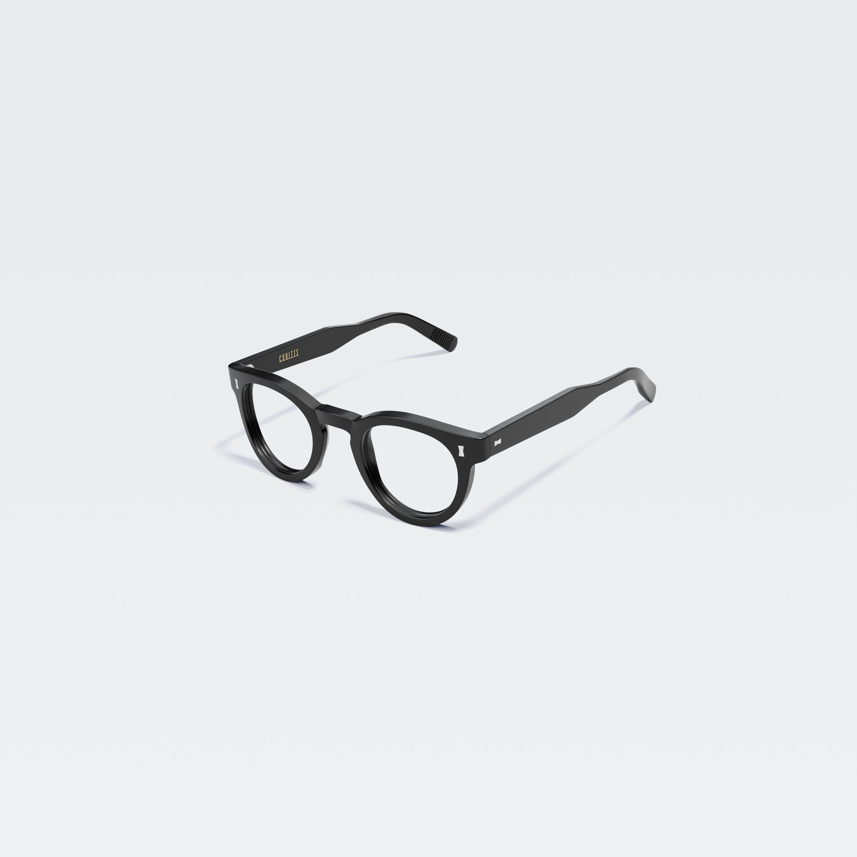 Herbrand: Bold panto acetate glasses | Cubitts