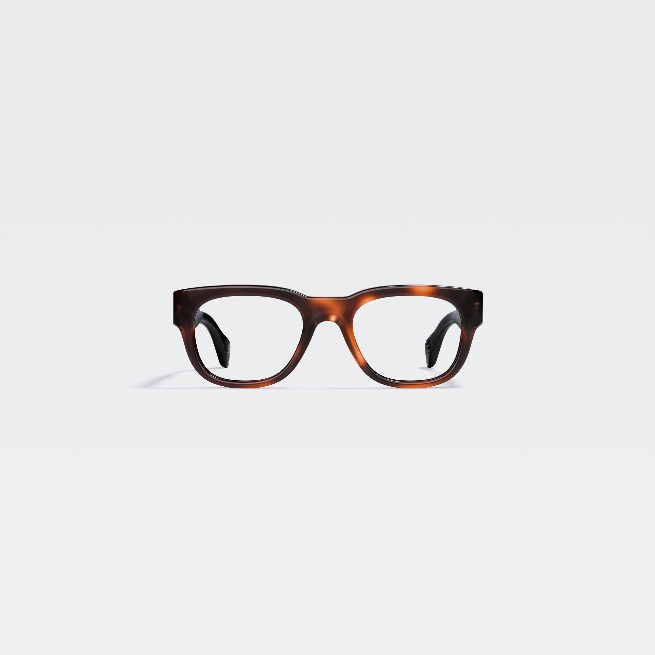 Kember: Square glasses with bent lugs | Cubitts