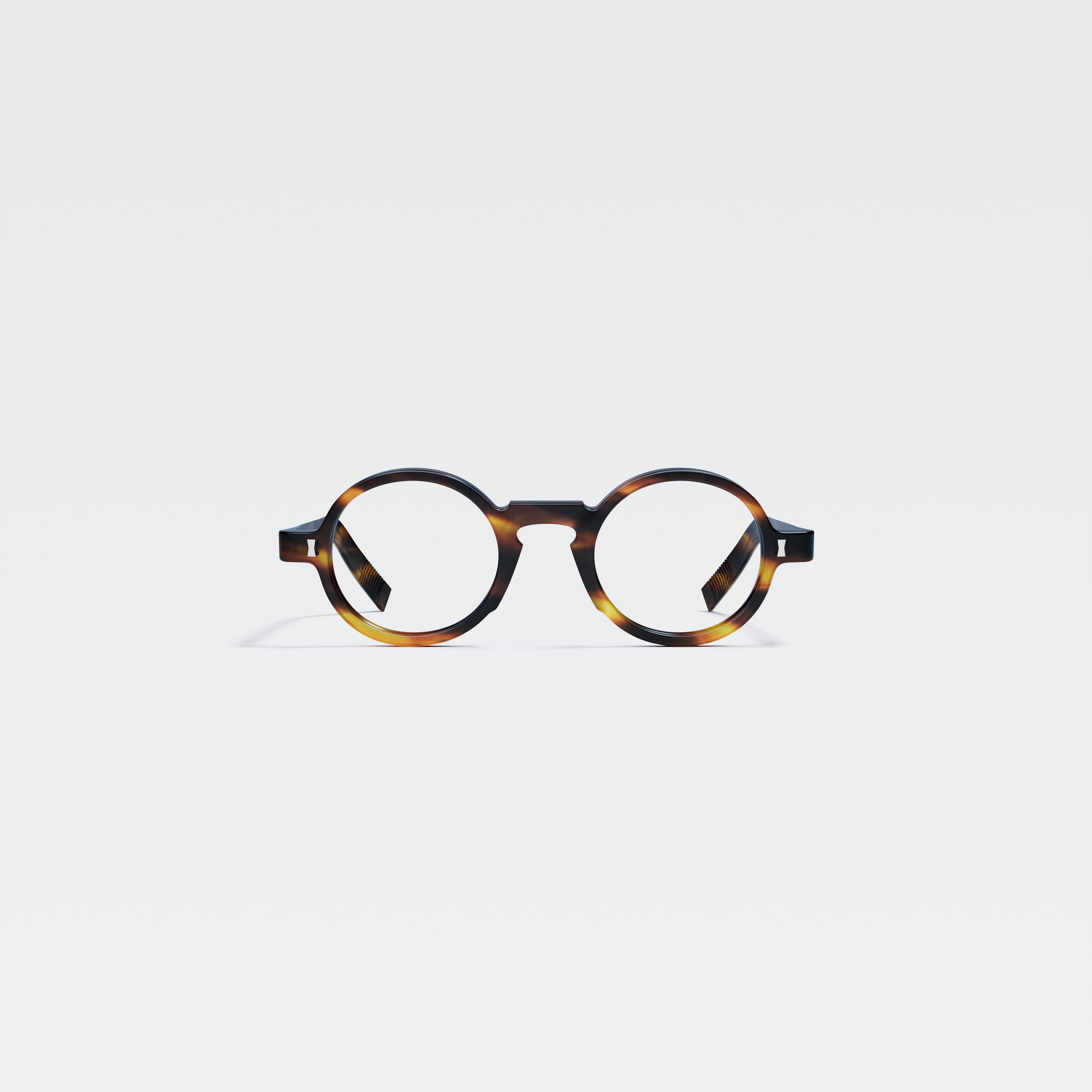 Lawn: Acetate frame with round lens shape – Cubitts